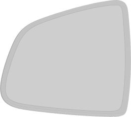 Tesla Model Y 2022-2025 (OEM) Heated Clear Tinted Convex (Electro ...