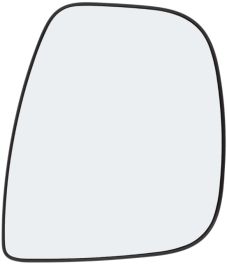 Toyota ProAce City 2018-2024 Heated Clear Tinted Convex Wing Mirror ...