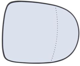 Renault Modus 2008-2012 Non-Heated Clear Tinted Aspherical Wing Mirror ...